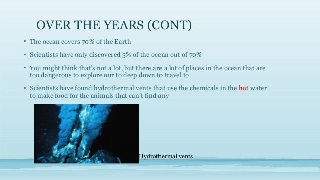 Genius Hour: Under the sea