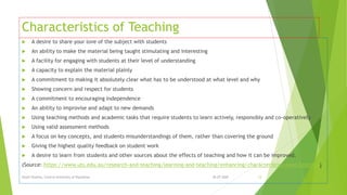 Understanding Teaching | PPTX