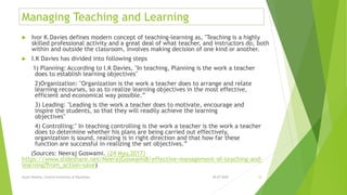 Understanding Teaching | PPTX