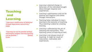 Understanding Teaching | PPTX