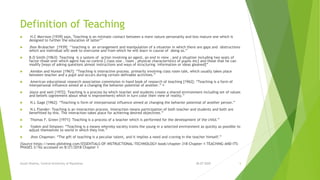 Understanding Teaching | PPTX