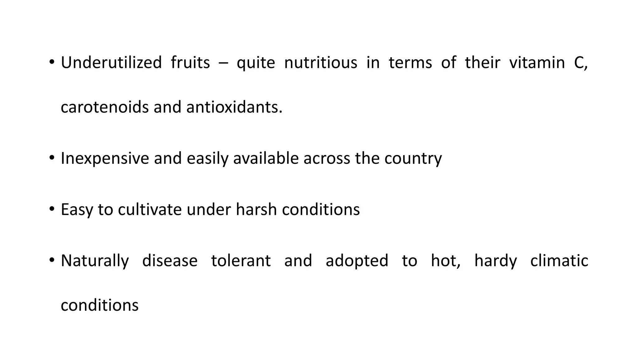 UNDERUTILIZED FRUIT CROPS & ITS MEDICINAL PROPERTIES .pptx