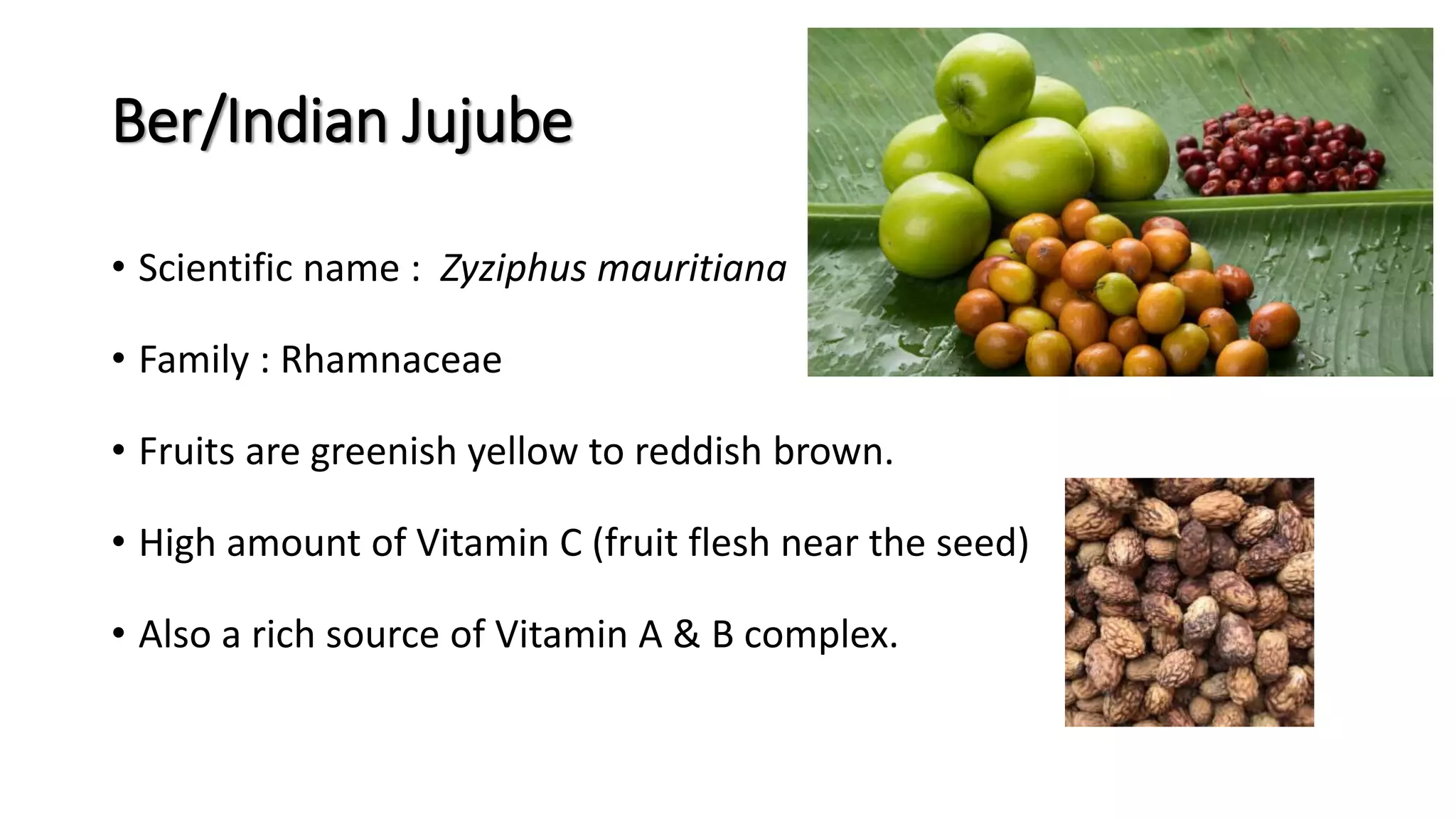 UNDERUTILIZED FRUIT CROPS & ITS MEDICINAL PROPERTIES .pptx