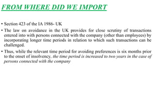 Undervalued transactions presentation | PPT