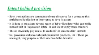 Undervalued transactions presentation | PPT