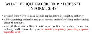 Undervalued transactions presentation | PPT