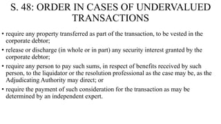 Undervalued transactions presentation | PPT