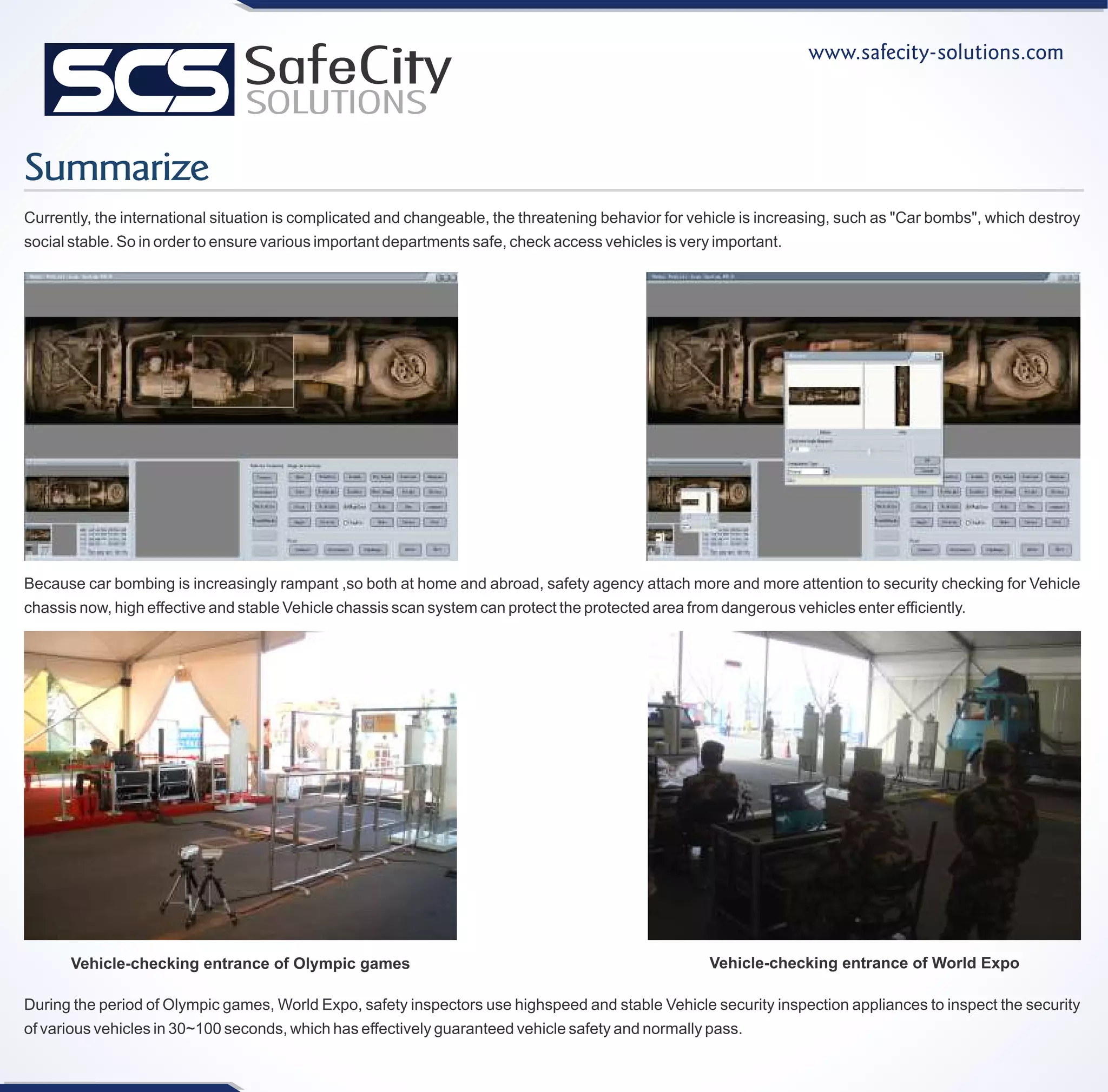 Under vehicle scanner | PPT