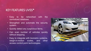 Under vehicle scanning system | PPTX