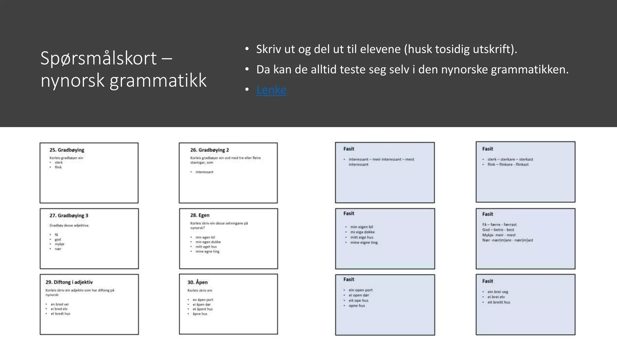 Undervisningsopplegg | PPT