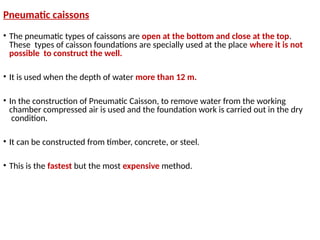 Underwater construction is a method on how to place the concrete ...