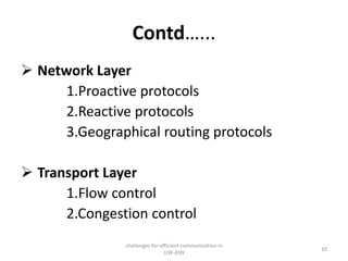 Underwater acoustic sensor network | PPTX