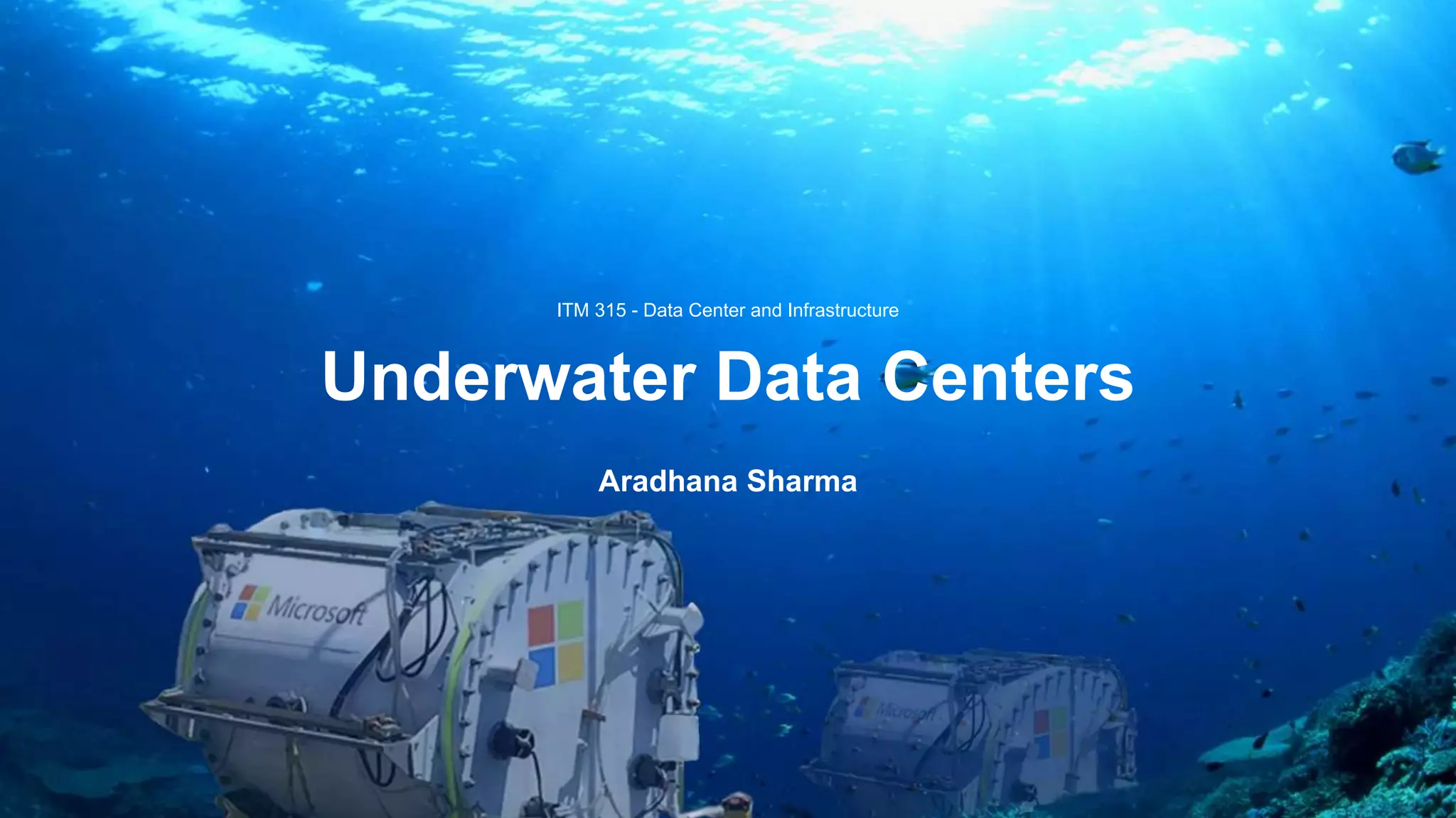 Underwater Data Center | PPTX