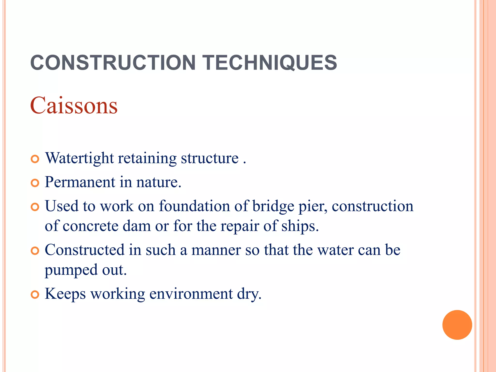 Underwater concrete | PPTX