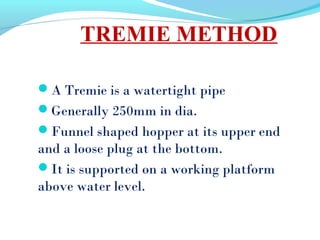 Under water concreting | PPT