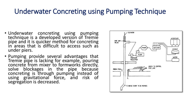 UNDERWATER CONCRETING TECHNIQUES | PPTX | Scuba Diving | Extreme Sports