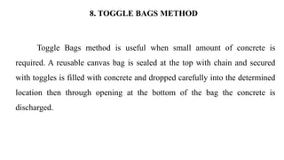 UNDERWATER CONCRETING .pptx