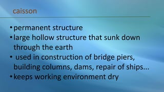 Underwater construction | PPTX