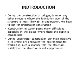 Underwater construction | PPTX