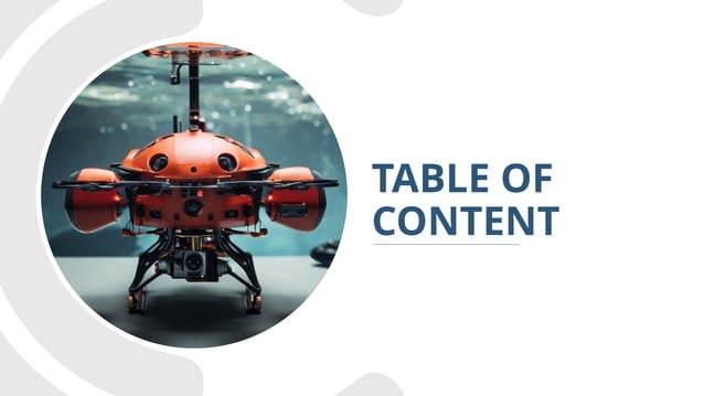 Detailed Project Report on Underwater Drones Manufacturing Unit Setup ...