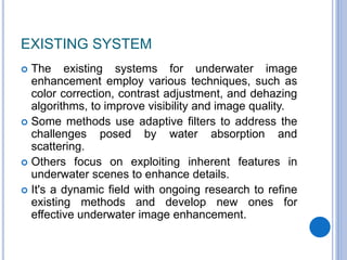 Underwater Image Enhancement Method Based on Feature Fusion.pptx