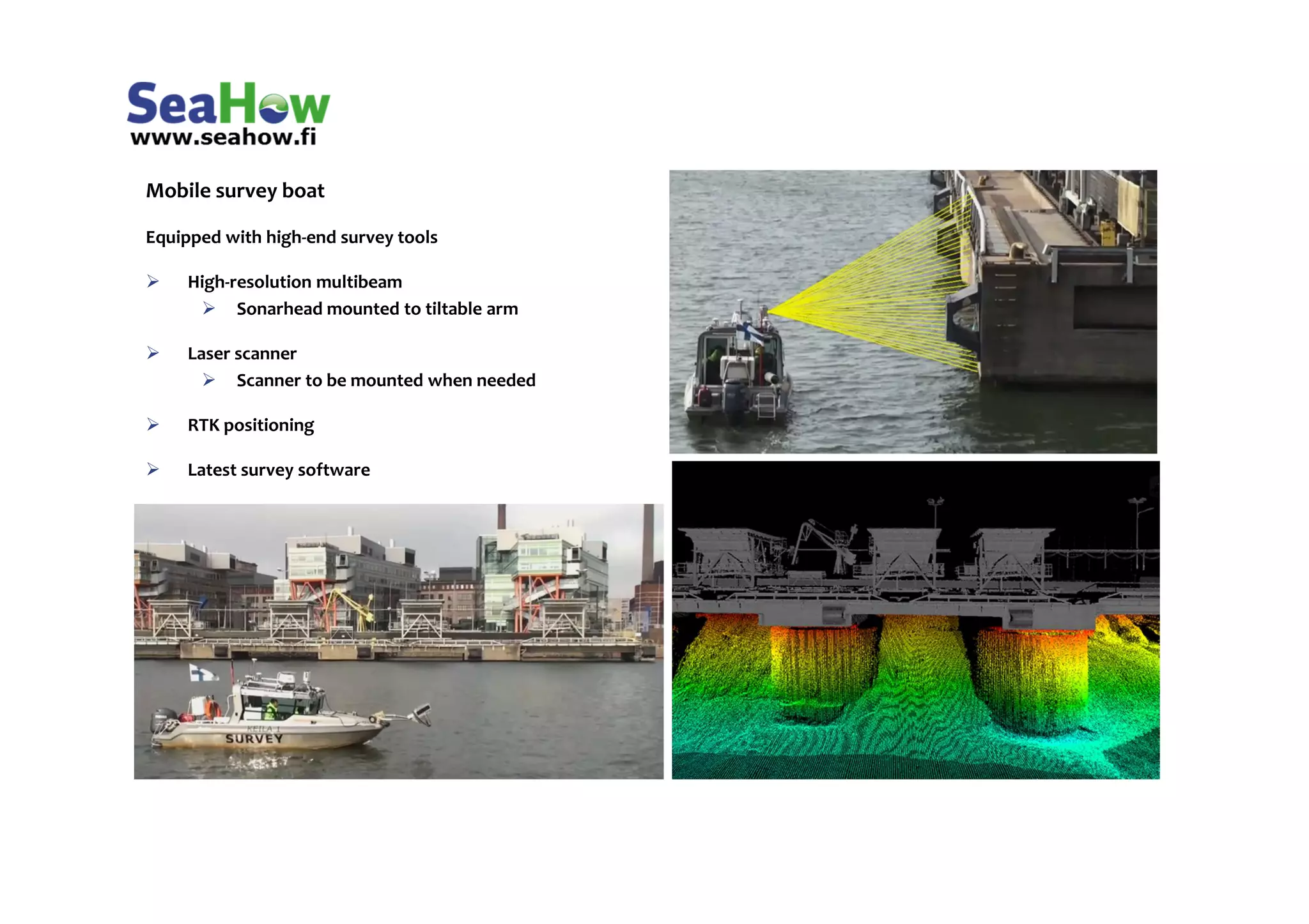 High Resolution Multibeam Survey and Mobile Laser Scanning | PDF