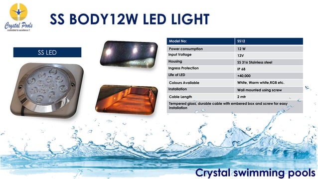 Underwater led light | PDF