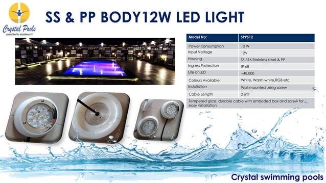 Underwater led light | PDF