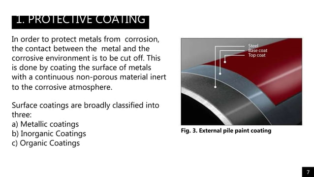 Under Water Piles Corrosion Control | PPT