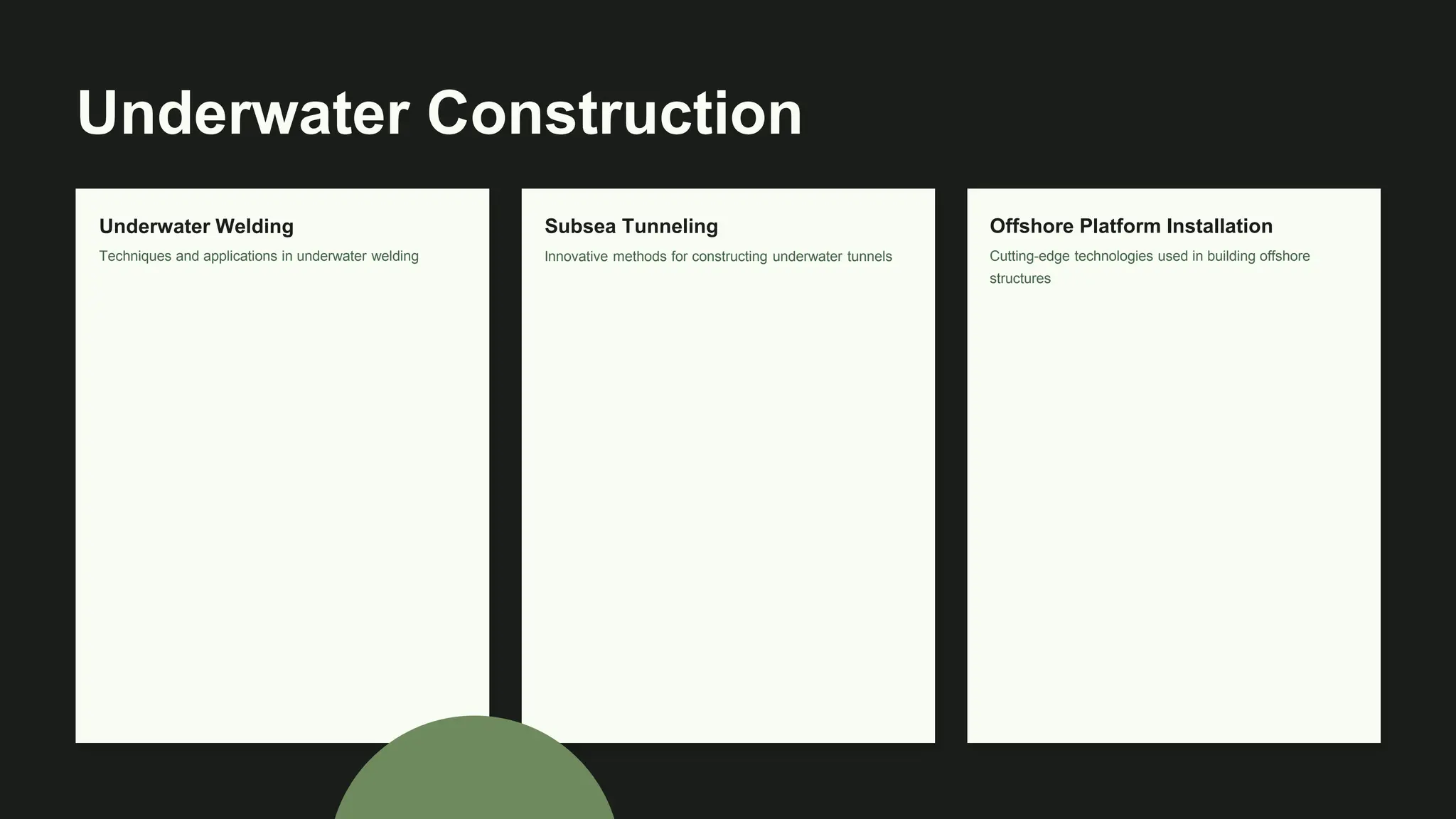 under water pp.pptx construction techniques | PPTX