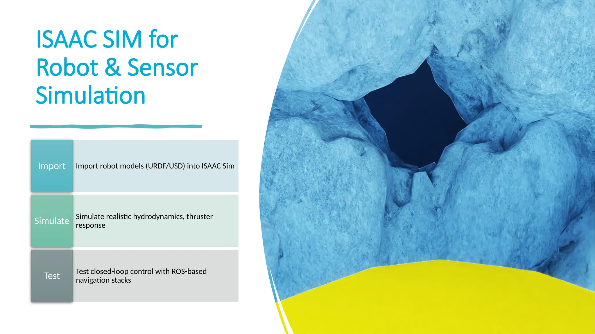 Underwater robotics simulation with isaac sim | PPTX
