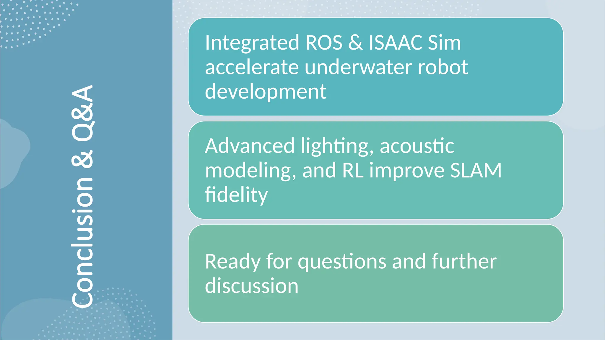 Underwater robotics simulation with isaac sim | PPTX