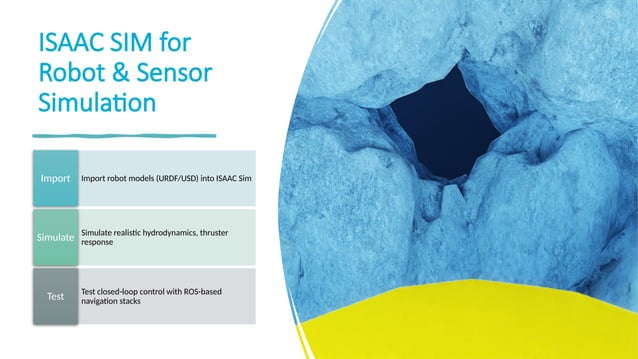 Underwater robotics simulation with isaac sim | PPTX