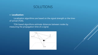 Underwater wireless sensor networks | PPTX