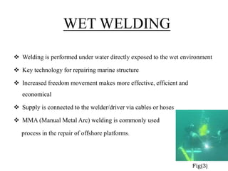 Under water weilding | PPT