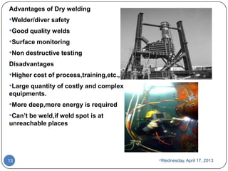 Under water welding.smnr
