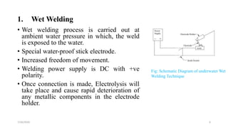 Under water welding (1) (3) | PPTX