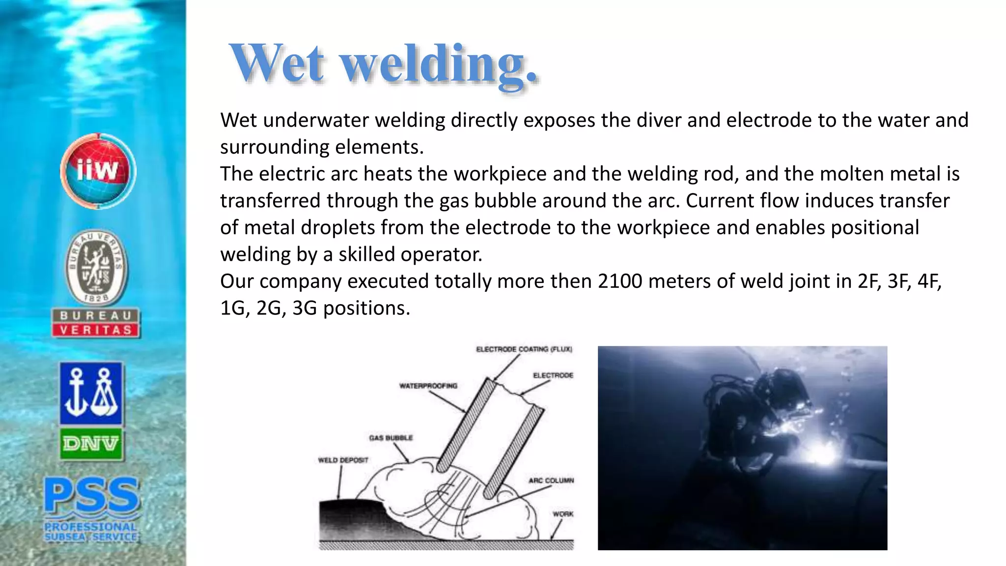 Underwater Wet Welding presentation | PPTX
