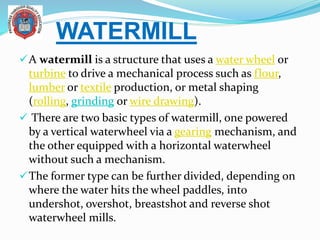 Underwater windmill | PPTX