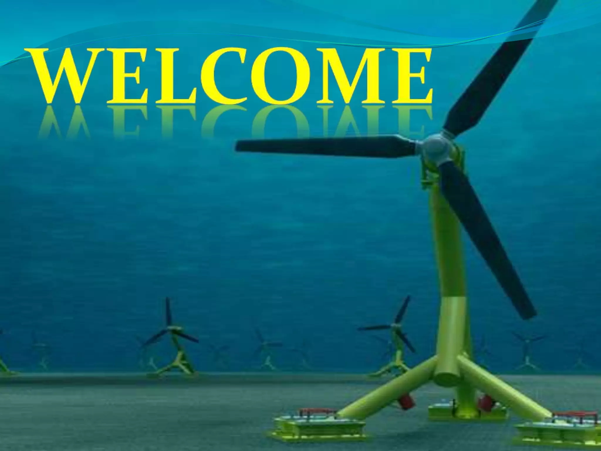 Underwater windmill | PPTX