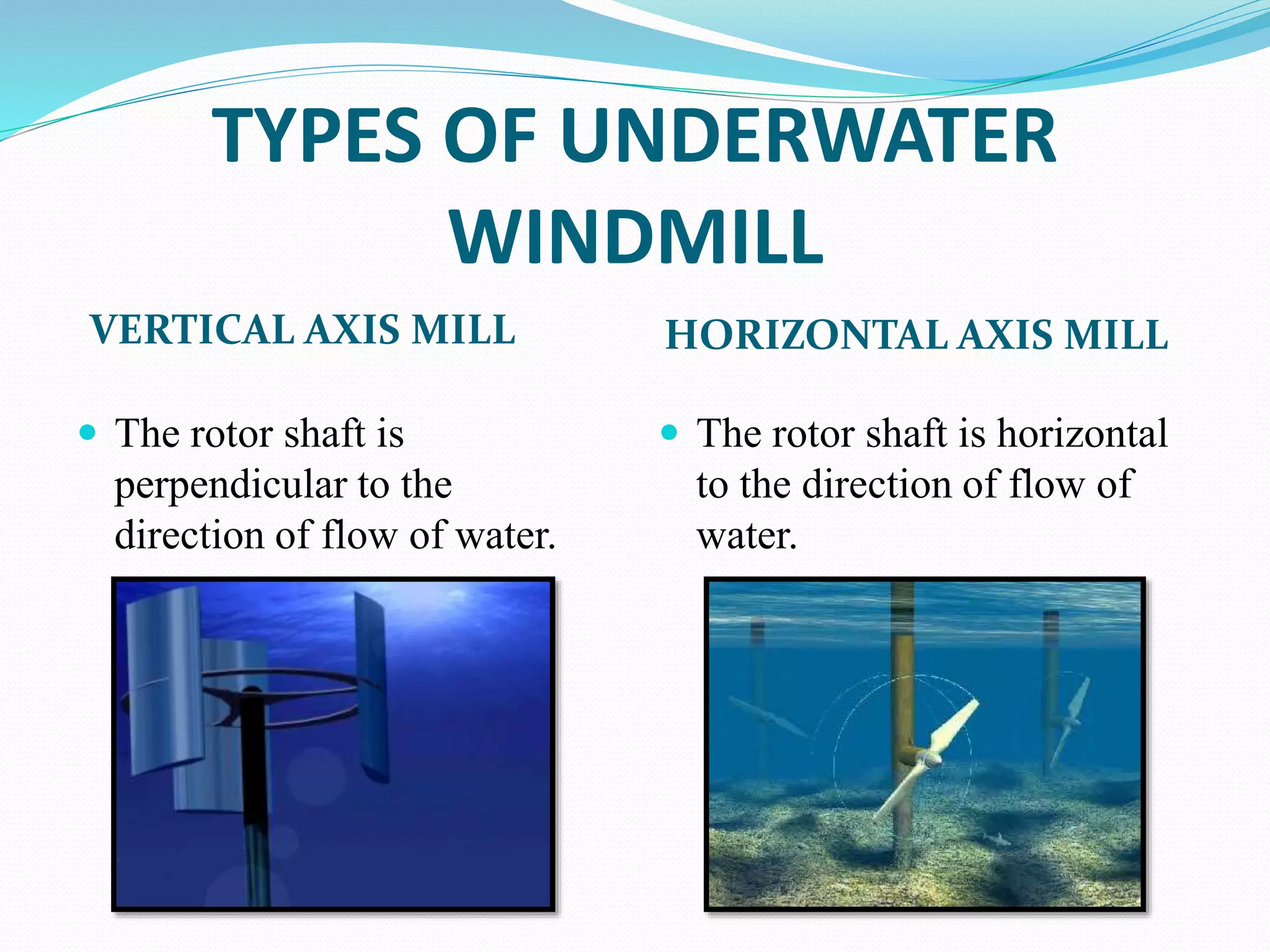 Underwater windmill | PPTX