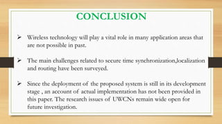 Securing Underwater Wireless Communication Networks.pptxkkkk | PPT