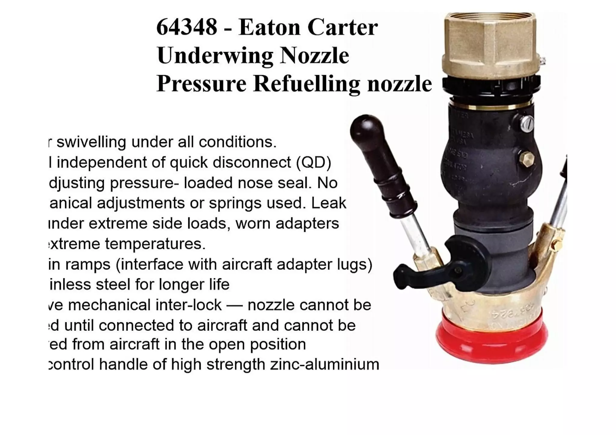 Eaton Carter Underwing Nozzle | PDF