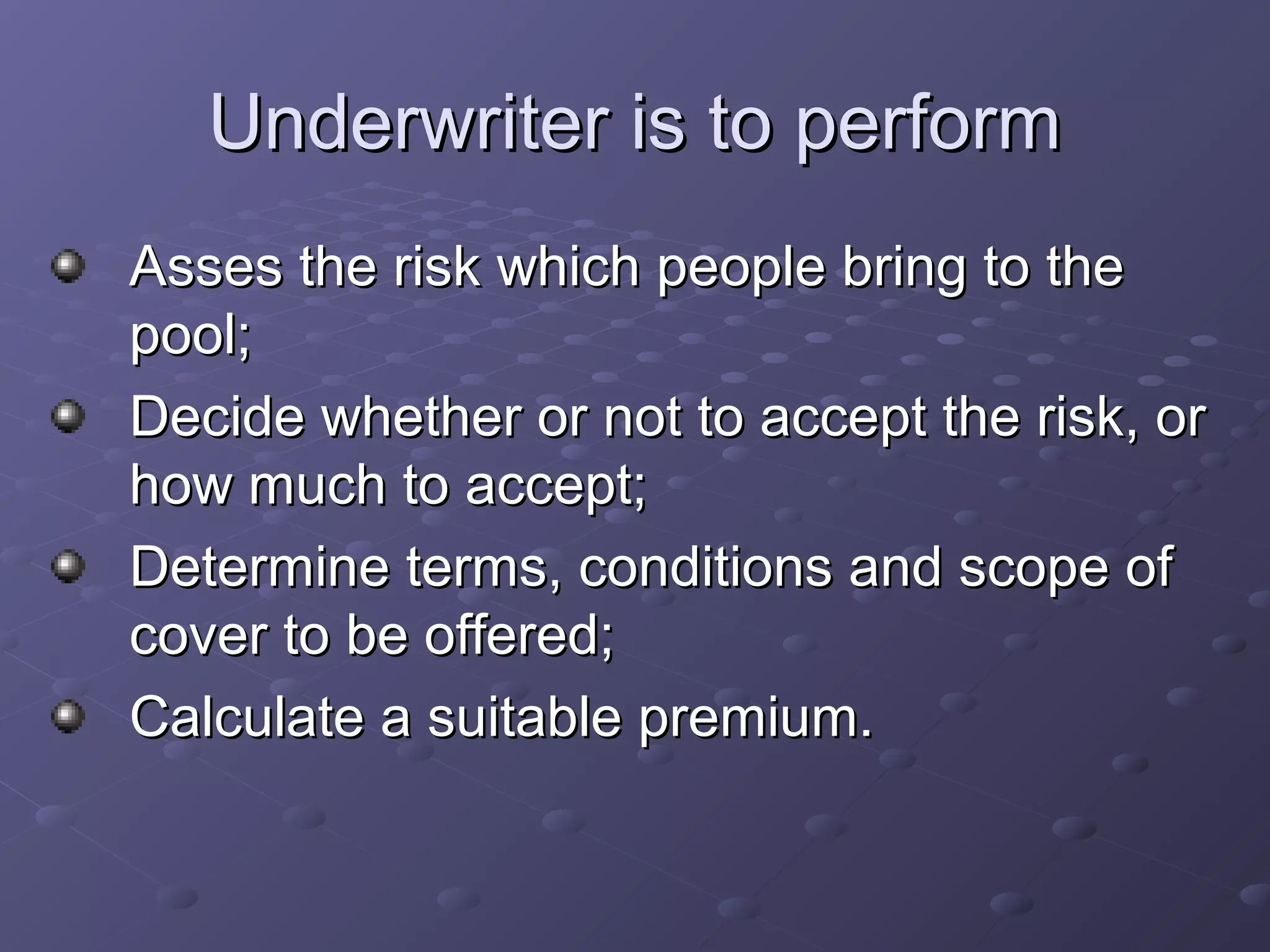 Life Insurance Underwriting | PDF