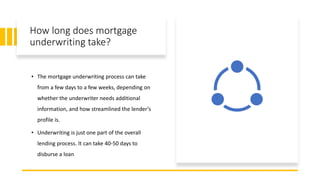 Underwriting in home loan | PPTX