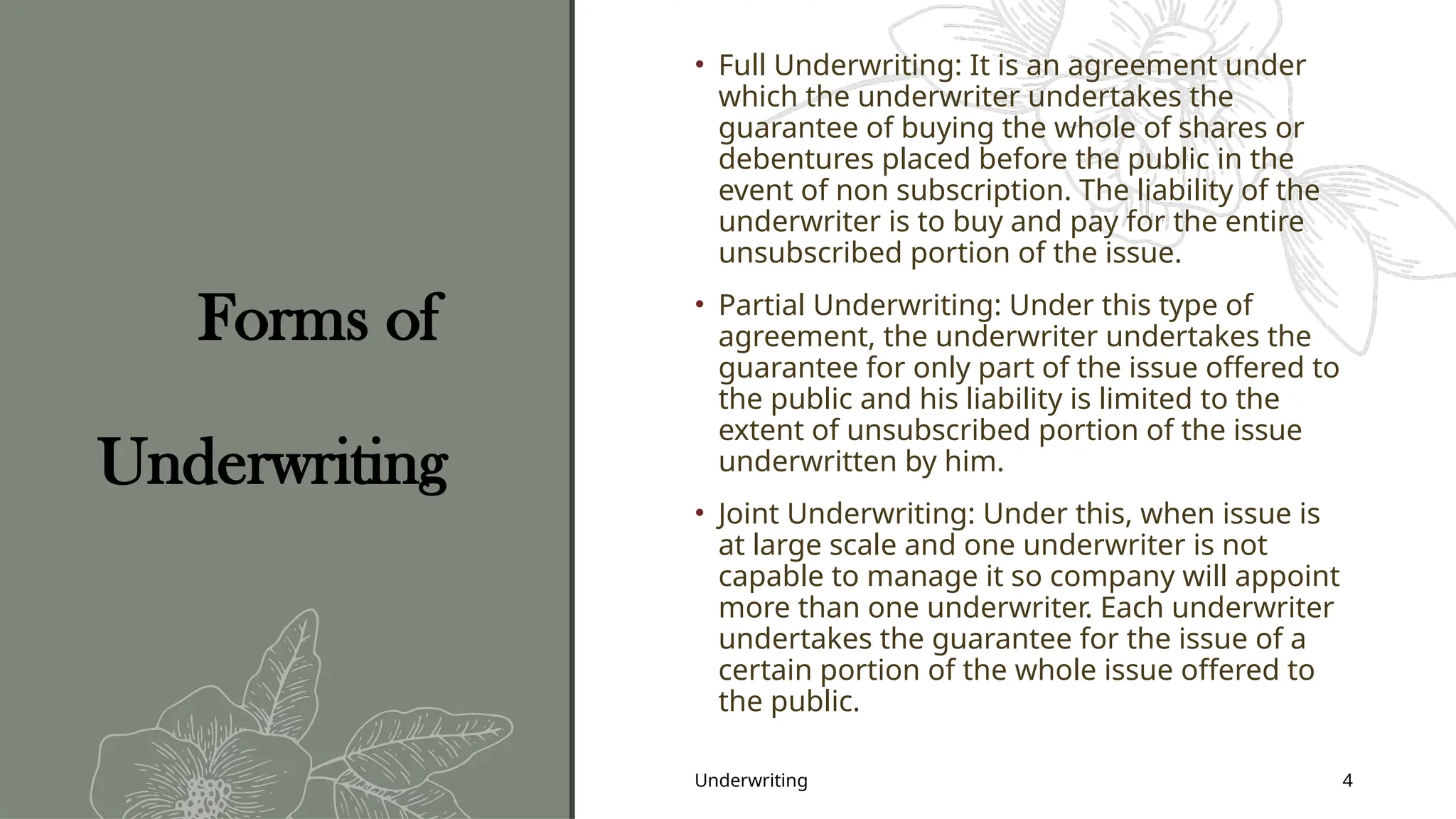 "Unlocking the Secrets of Underwriting: Exploring Forms and SEBI ...