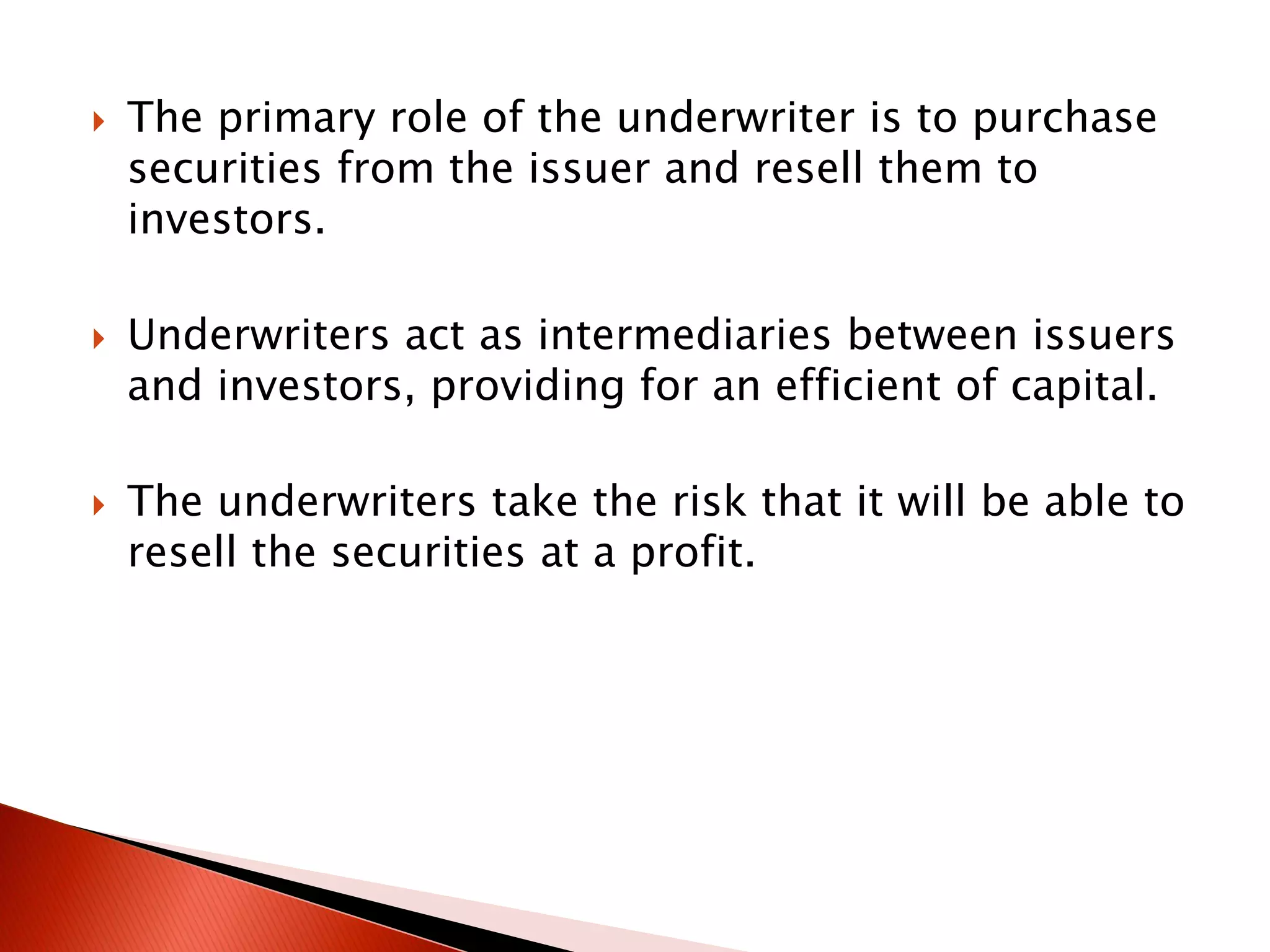Underwriting | PDF