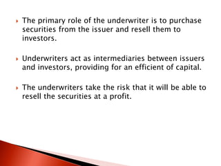Underwriting | PDF