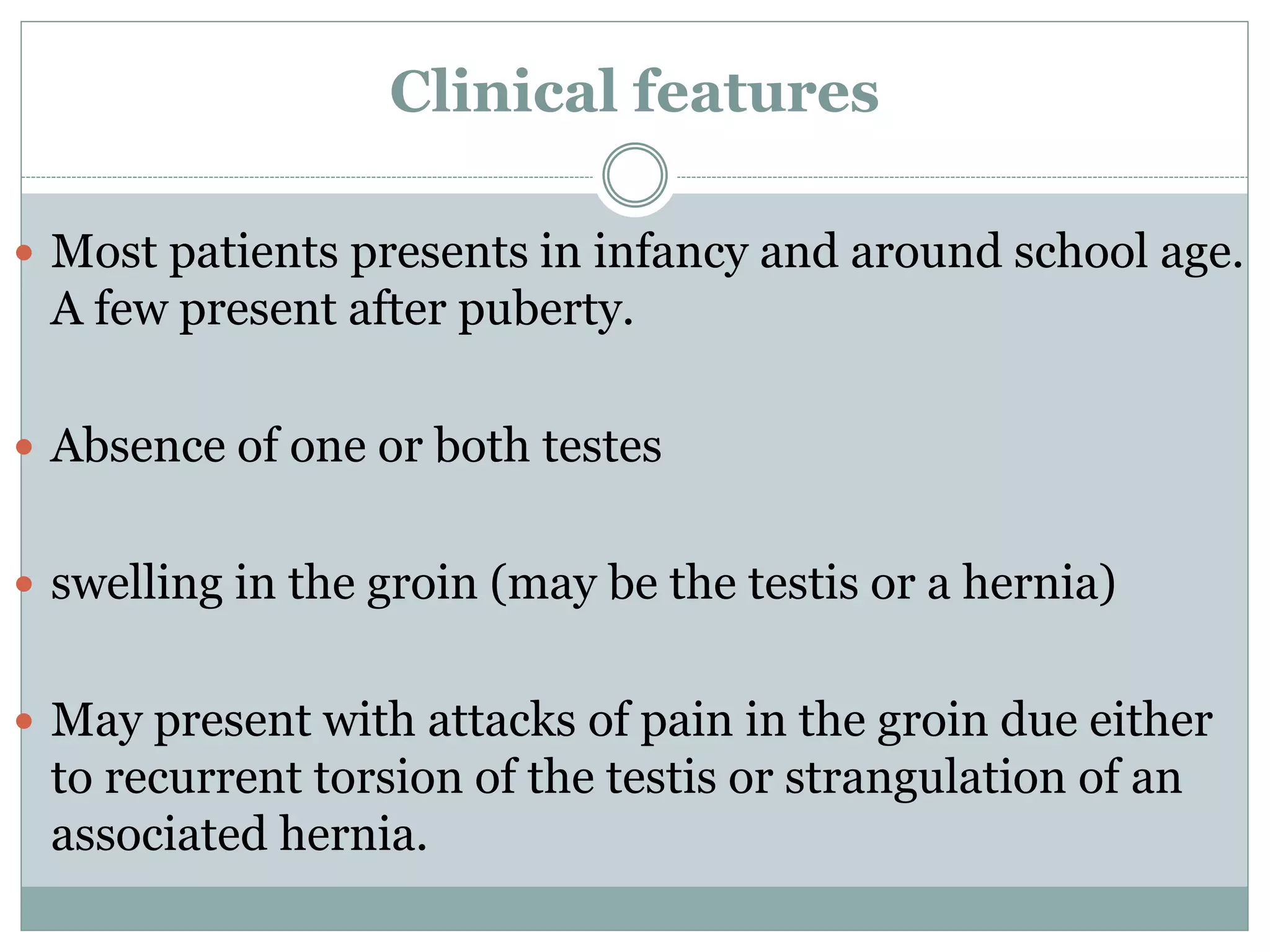 Undescended testis | PPTX