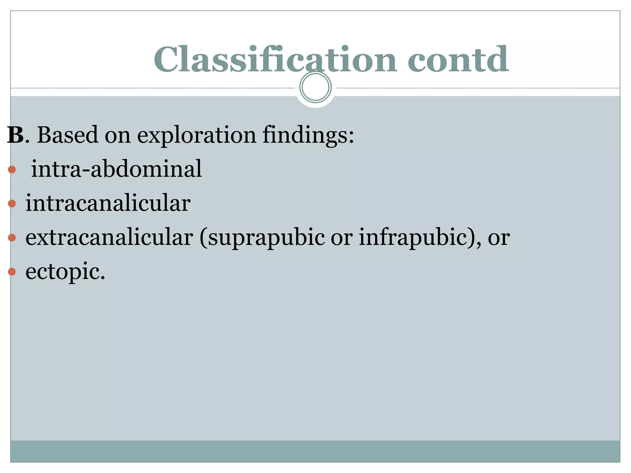 Undescended testis | PPTX